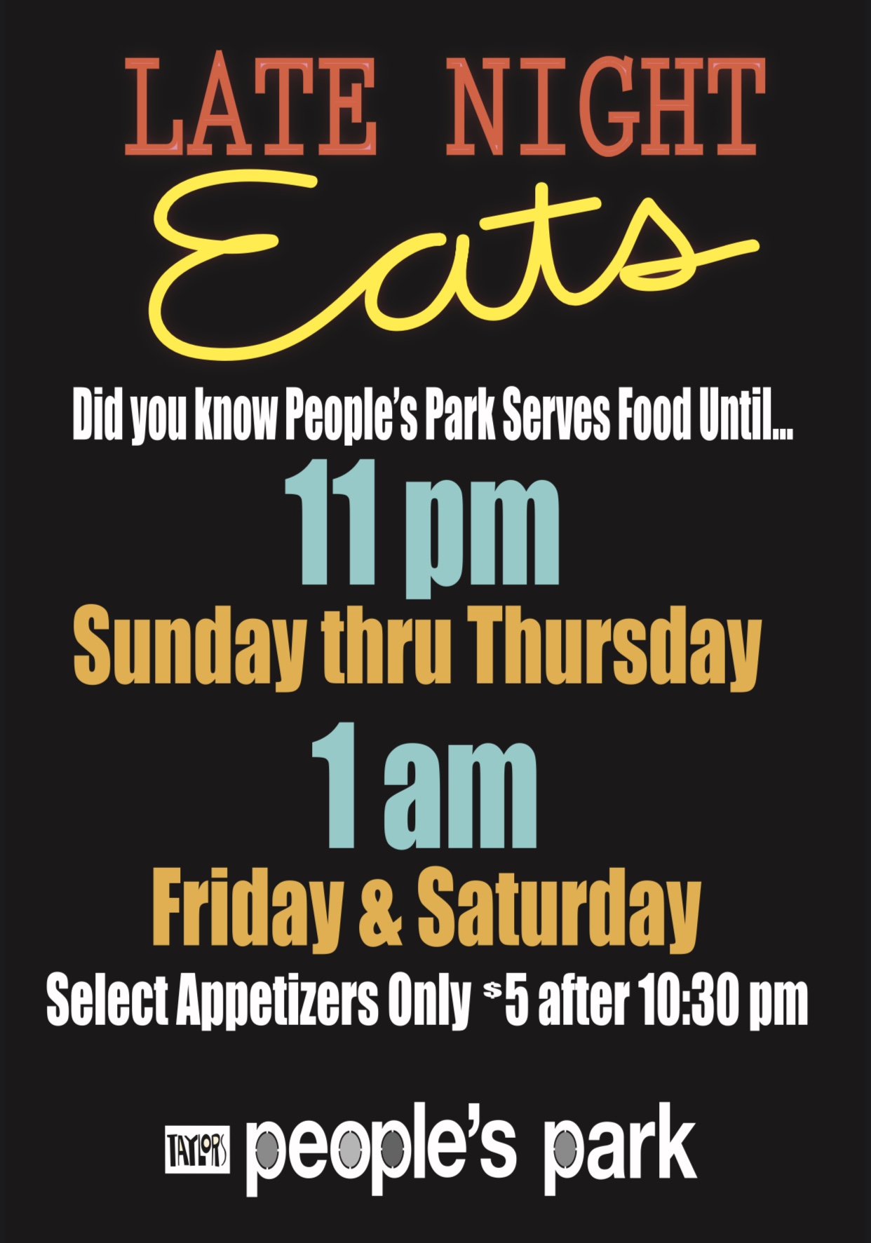 Dinner Menu | Lunch Menu | Late Night Food Menu | Waukesha